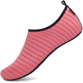 Saguaro Unisex Badeschuhe Schwimmschuhe Herren Damen Wassersportschuhe Schnell Trocknend rutschfest Leicht Tauchschuhe für Kajakfahren Windsurfen, Pink 36/37