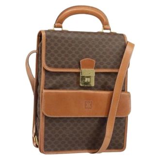 Celine Sac &agrave; main vintage Pre-owned - Femme - Pre-owned - Brun - Taille: ONE Size