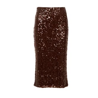 Pennyblack Verzierter Midi-Bleistiftrock - - Skirts - Damen - Braun - XS