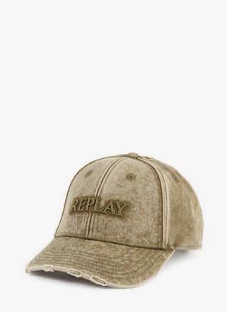 Replay Casquette de baseball brod&eacute;e en coton