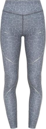 adidas by Stella McCartney Femme, Sport, Gris, Taille: 38 FR Running Leggings Printed