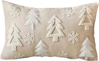 Generic Weihnachten Kissenbezug, Xmas Kissenbezüge, Weihnachtsbaum Zierkissenbezüge, Kissenhülle, Kopfkissenbezug, Sofakissenbezüge, Weihnachtsdeko für Schlaf