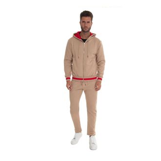 Kiton Logo-Bestickter Baumwoll-Trainingsanzug - - Sport - Herren - Beige - XL