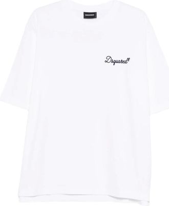 Dsquared2 Herren, Oberteile, Wei&szlig;, LGr&ouml;&szlig;e