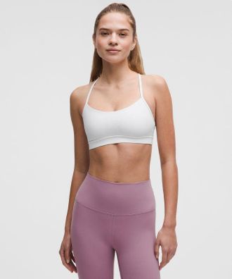 lululemon Soutien-gorge Flow Y Nulu Maintien l&eacute;ger, bonnets A &agrave; C pour Femmes - Taille 12