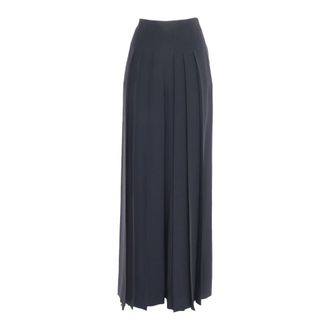 Alberta Ferretti Damen, Hosen, Schwarzk, MGr&ouml;&szlig;e