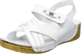 Andrea Conti Damen Pantolette, weiß, 37 EU