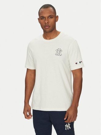 Champion T-Shirt 221037 Wei&szlig; Standard Fit