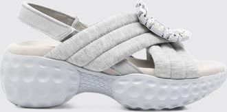 Roger Vivier Sandalen Mit Absatz Damen Farbe Grau