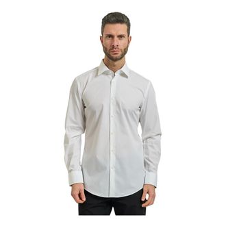 HUGO BOSS Homme, Chemises, Blanc, Taille: 5XL Hank Shirt