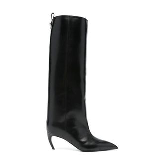 The Attico Femme, Chaussures, Noir, Taille: 38 1/2 EU Lea Boot