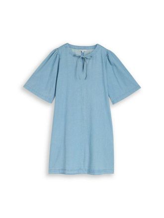 Tom Tailor Minikleid Kleider & Jumpsuits Mini-Jeanskleid mit Eingriffstaschen