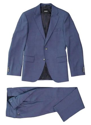HUGO BOSS Herren Anzug blau