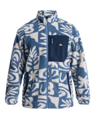 Quiksilver Clean Coast - Full Zip Fleece for Men - Fleece mit Rei&szlig;verschluss - M&auml;nner - XXL - Blau