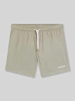 HUGO BOSS Badehose mit Tunnelzug Modell HAITI