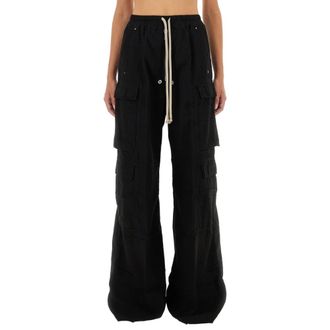 Rick Owens Cargo-Hose mit Kordelzug - - Trousers - Damen - Schwarzk - M