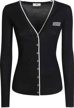 Elisabetta Franchi Cardigan - Noir