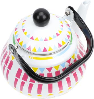 TOPBATHY Großer Wasserkessel Aus Dekorativer Teekessel Für Haushalt Retro Design Einfach Zu Reinigen Geeignet Für Herdarten Für Tee Und Kaffee