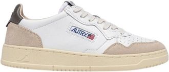 Autry Homme, Chaussures, Blanc, Taille: 44 EU Medalist Low Baskets