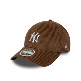 New Era unisex, Accessoires, Brun, Taille: ONE Size Casquette 9Forty M-Crown Cord Yankees Marron