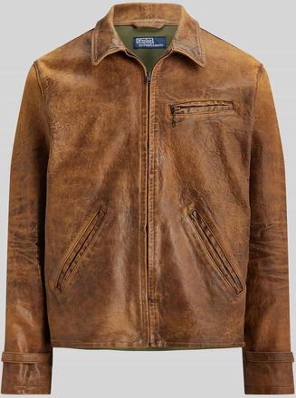 Polo Ralph Lauren Regular Fit Bomberjacke aus Schafsleder