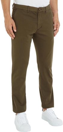 Tommy Hilfiger Herren Chinos Stretch, Gr&uuml;n (Army Green), 36W / 34L