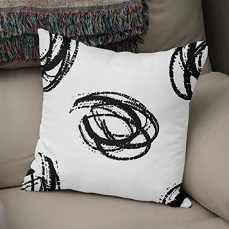 Bonamaison Le Jardin du Lin Kissen Zierkissenbezug Kissenbezug, Zufälliges Muster Dekoration, Für Zuhause Autos Büro Sofa Wohnzimmer Couch Schlafzimmer Dekor, 50