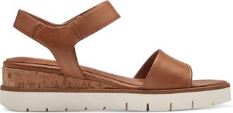 Tamaris Damen Sandaletten, Frauen Sandalen,Leichter Absatz,Sommerschuhe,Freizeitschuhe,offene Schuhe,Strandschuhe,Riemchensandalen,NUT,41 EU