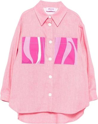 Pucci Femme, Blouses et Chemises, Rose, Taille: 38 FR Shirt