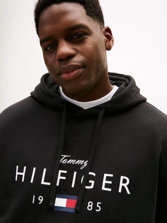 Tommy Hilfiger Big & Tall Hoodie BT-BRANDLOVE BIG HILFIGER mit Logo-Grafik, Gro&szlig;e Gr&ouml;&szlig;en, regular fit