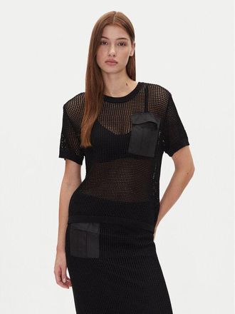 DKNY Pullover P5BSAV83 1 Schwarz Regular Fit