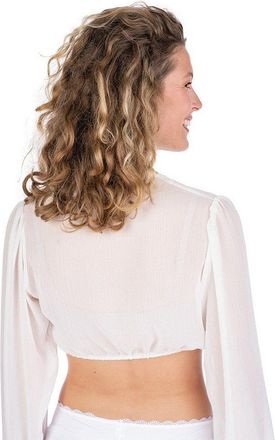 Spieth & Wensky Dirndlbluse Dirndlbluse - EFEU LA - offwei&szlig;