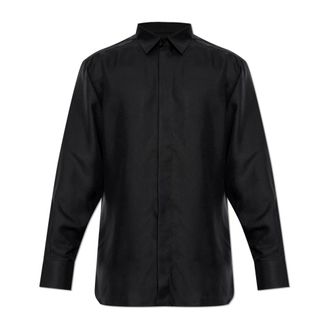 Tom Ford Drapy Twill Fluid Fit Hemd - - Shirts - Herren - Schwarzk - L