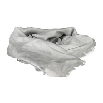 GANT Schal mit Kontrastdetails - - Accessories - Damen - Grau - ONE SIZE