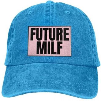 Generic Casquette de baseball Future Milf multicolore chapeau &agrave; visi&egrave;re pour femme casquette rose noire visi&egrave;re personnalis&eacute;e chapeaux de protection cadeaux