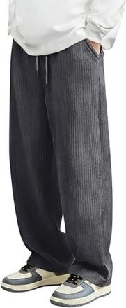 Generic Pantalon Homme V&ecirc;tement Sport Survetement Surv&ecirc;tement Jogging Surv&ecirc;tements Coton De Travail Hiver Polaire Pantalons Vetement Baggy Japonais Large Tail