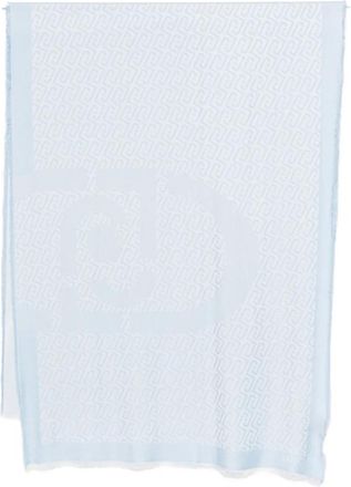 Liu Jo Femme, Accessoires, Bleu, Taille: ONE Size 2A6001 T0300 Scarf