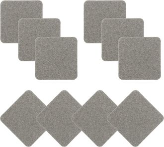 Artibetter iplusmile 10 St&uuml;ck rutschfeste M&ouml;belbein Untersetzer aus Flexiblem Material Kratzfeste Tischfu&szlig;abdeckungen M&ouml;belfu&szlig;pads f&uuml;r Bodenschutz und M&ouml;belpfleg