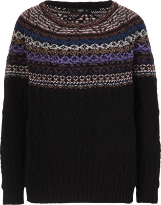 Ivko Jacquard-Pullover, Strukturmuster