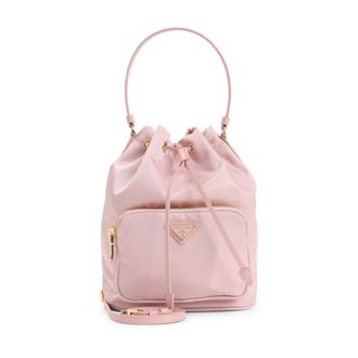 Prada Duet Bucket Bag - - Bags - Damen - Rosa - ONE SIZE