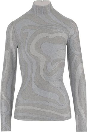 Pucci Damen, Strickwaren, Grau, XSGröße