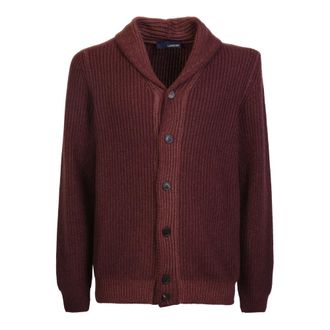 Lardini Homme, Pulls, Rouge, Taille: 2XL Cardigan