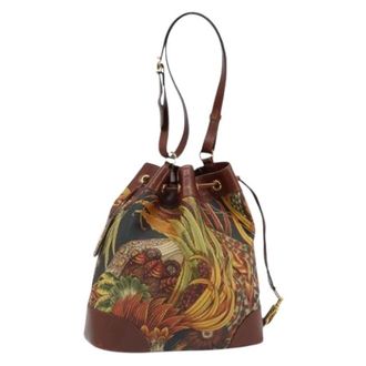 Ferragamo Pre-owned Bucket Shoulder Bag - - Pre-owned - Damen - Braun - ONE SIZE