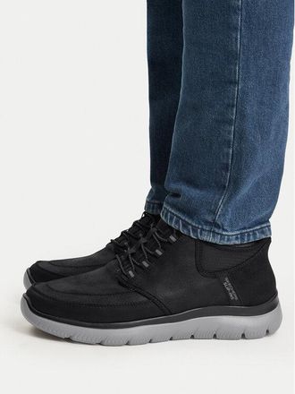Skechers Halbschuhe Summits-Siegul 232927/BKCC Schwarz