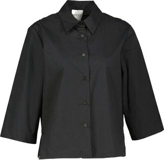 Pure Damen Hemdbluse aus Baumwolle