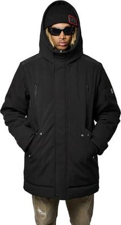 Kaporal Parka Noire Homme - Brieu - L - Noir