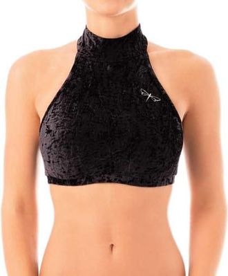 DragonFly Lisette Top Velvet Black Velvet S
