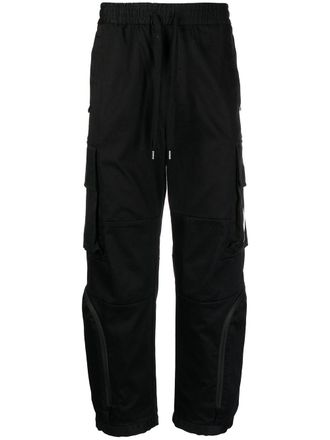 Ports V pantalon cargo à lien de resserrage - Noir