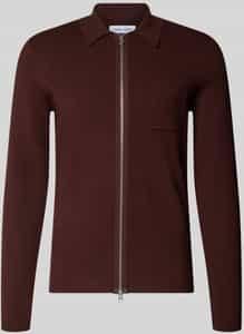Sams&oslash;e & Sams&oslash;e Regular Fit Strickjacke aus Viskose-Mix Modell GUNA