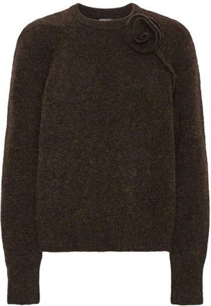 Rotate Pull Col Rond - Marron